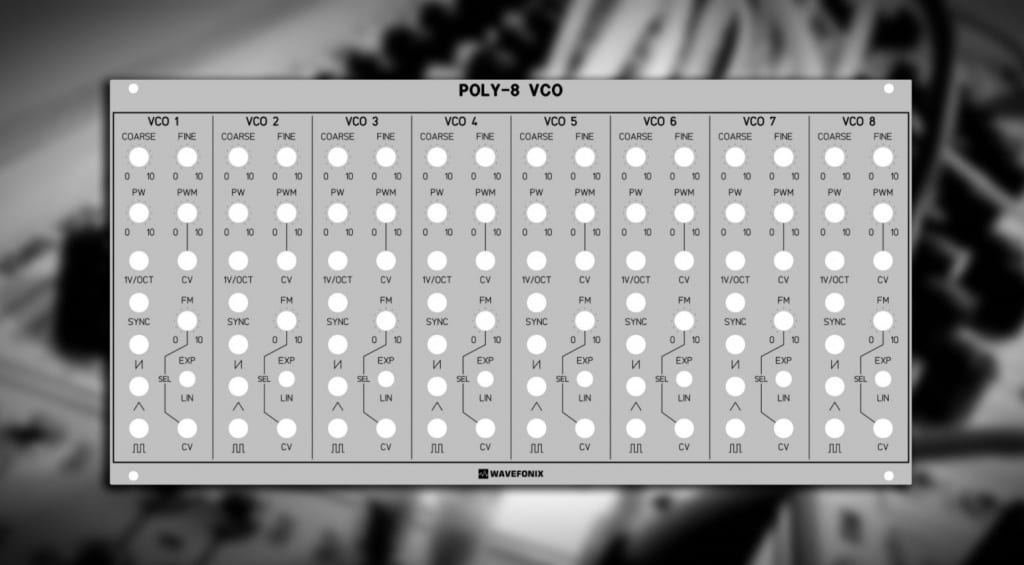 Wavefonix Poly 8 Vco Brings Cem3340 Based Polyphony To Eurorack