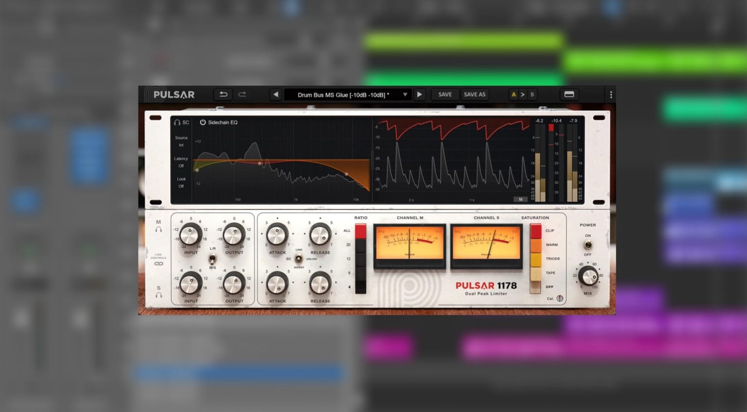 Pulsar 1178: FET compressor plug-in with modern features - gearnews.com