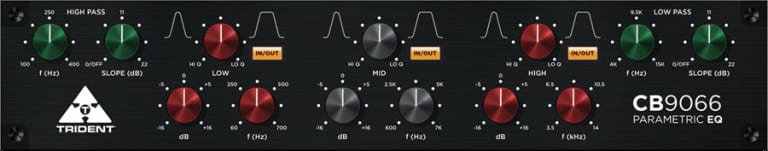 Trident turns its CB9066 and 80B hardware equalizers into plug-ins ...