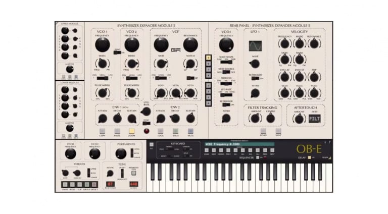GForce OB-E: Oberheim 8-Voice synthesizer in stunning octaphonic detail ...