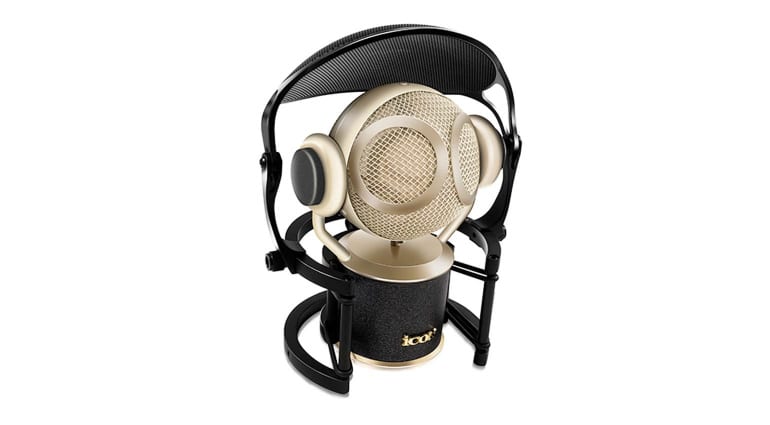 iCON Pro Martian & Cocoon: sci-fi microphones with 24 carat gold ...