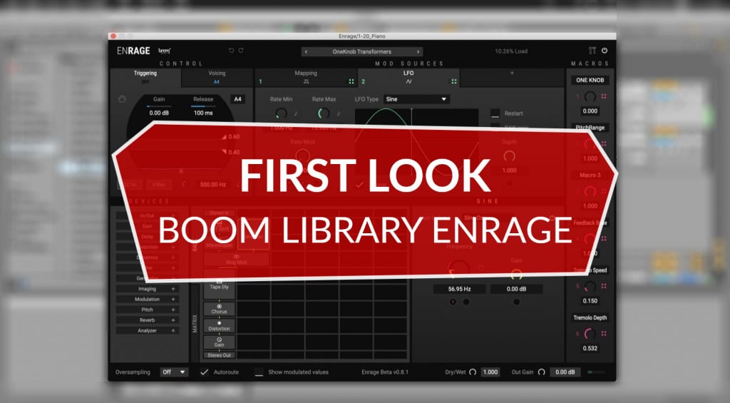 Boom Library Enrage review: multi-FX plug-in that needs some taming - gearnews.com