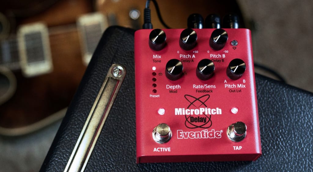 Eventide MicroPitch Delay: A feature-rich pedal with dual pitch-shifted ...
