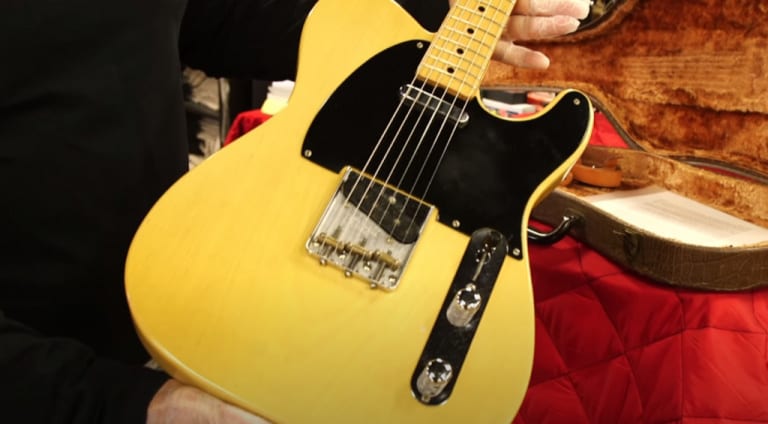Is this the very first Fender Telecaster ever? - gearnews.com