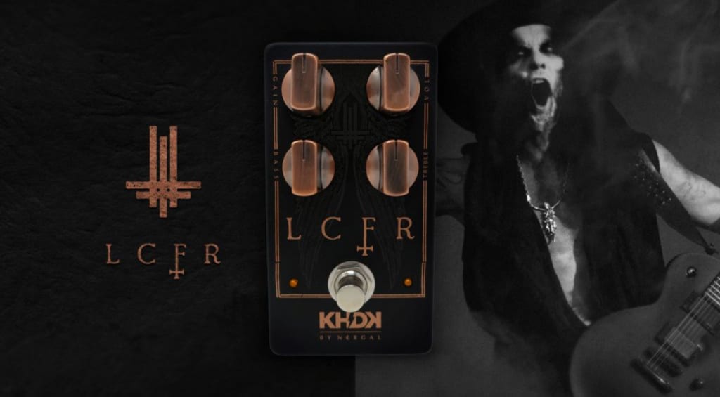 Behemoth's Nergal gets a new signature KHDK Electronics LCFR overdrive/boost pedal - gearnews.com
