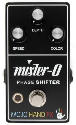 The new Mojo Hand FX Mister-O Phase Shifter is packed with classic '70s ...