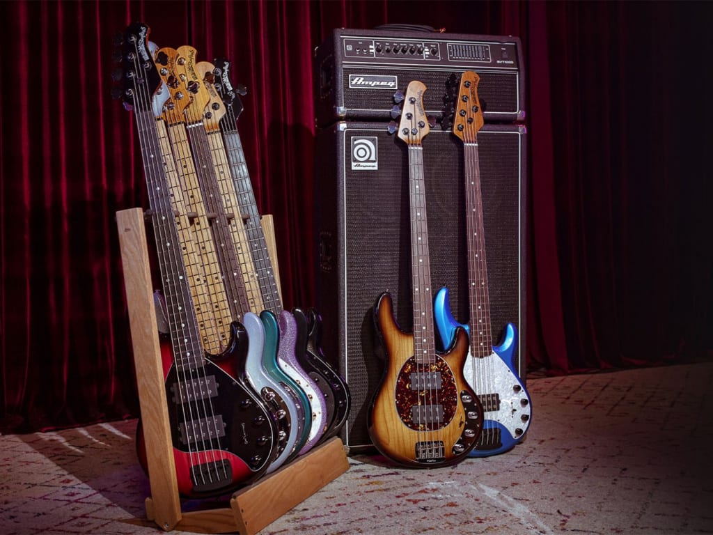 Ernie Ball Music Man 2021 Collection announced - with all new colours ...