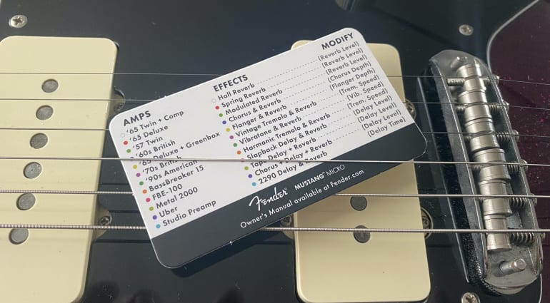 Fender Mustang Micro headphone amp review: Plug in and go - gearnews.com