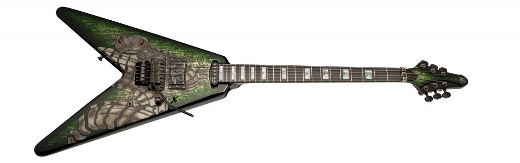 The Special Bionic Snake is Wolf Hoffmann's newest Framus Custom Shop ...
