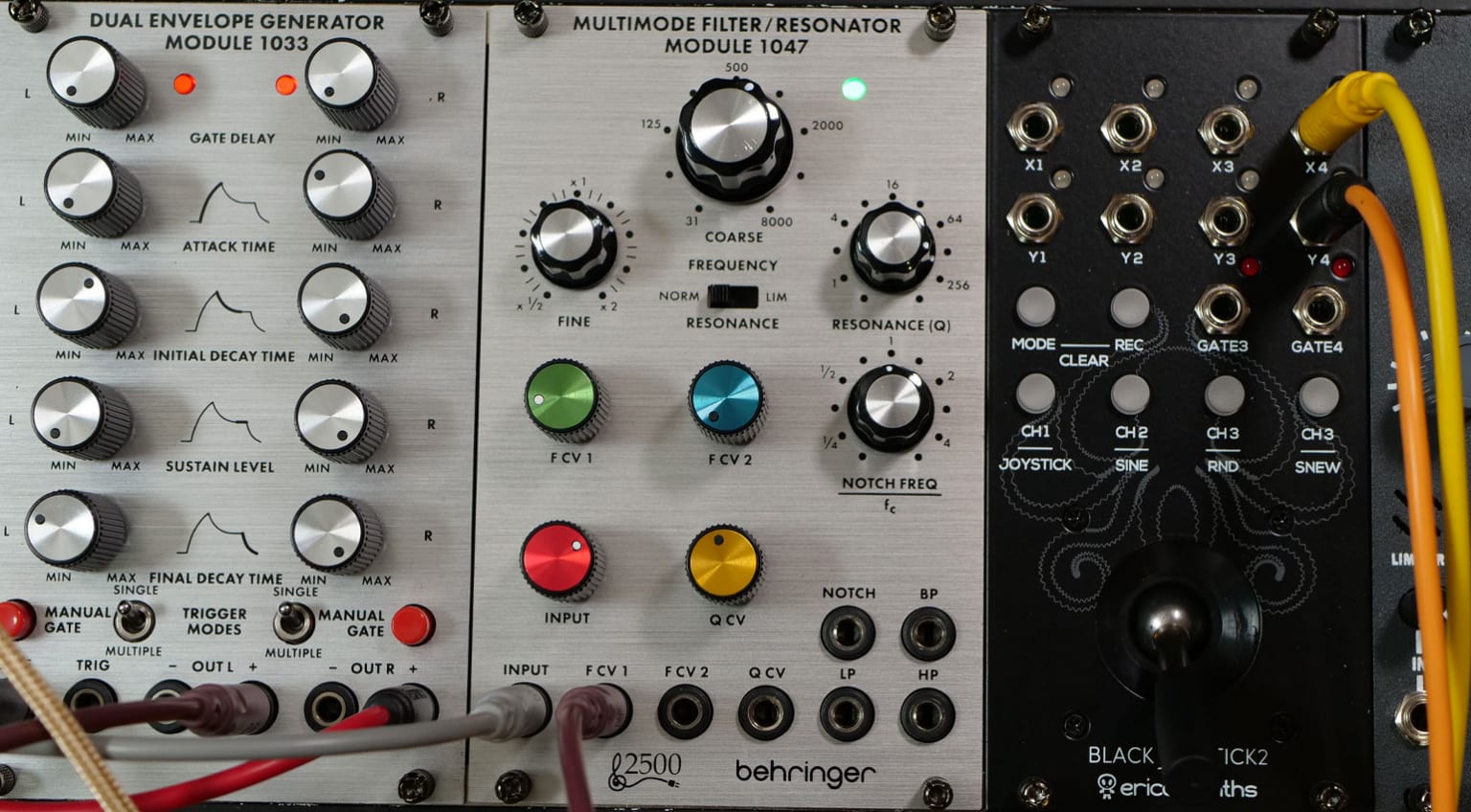 Review: Behringer 2500 Multimode Filter/Resonator Module 1047 ...