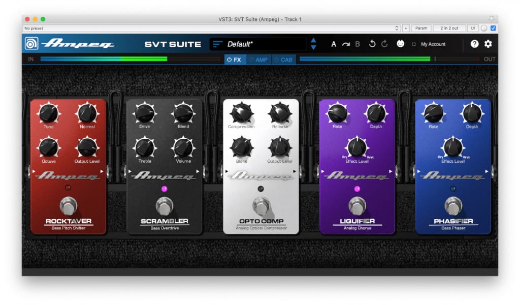 Ampeg SVT Suite: Ampeg's first in-house virtual bass amp rig - gearnews.com