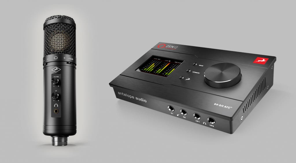 New from Antelope Audio: Zen Q Synergy Core USB interface - gearnews.com