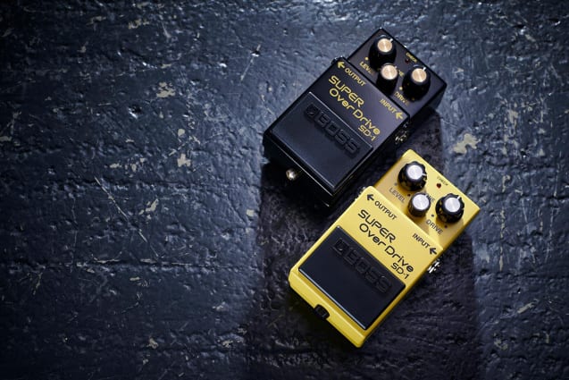 Boss commemorates two milestones with all black Anniversary MT2 and SD1 ...