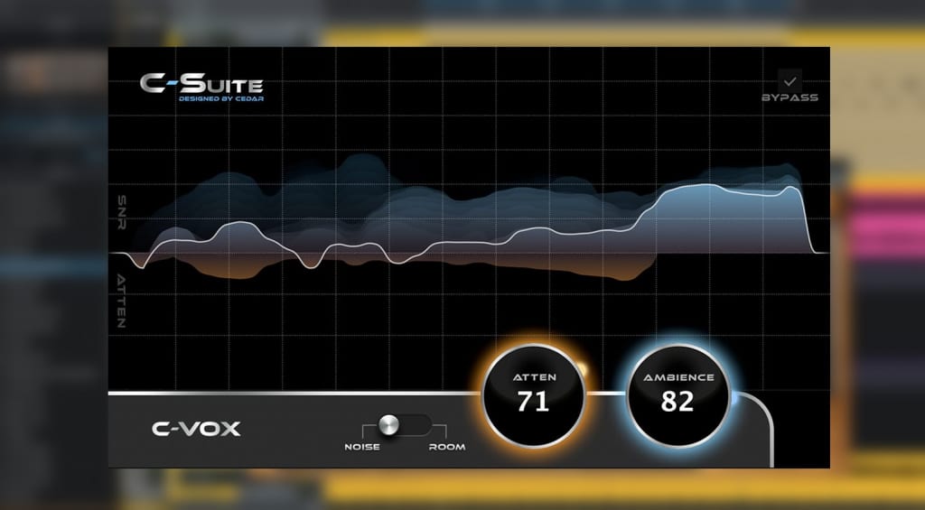 C-Suite C-Vox: room noise removal plug-in for UAD interfaces - gearnews.com