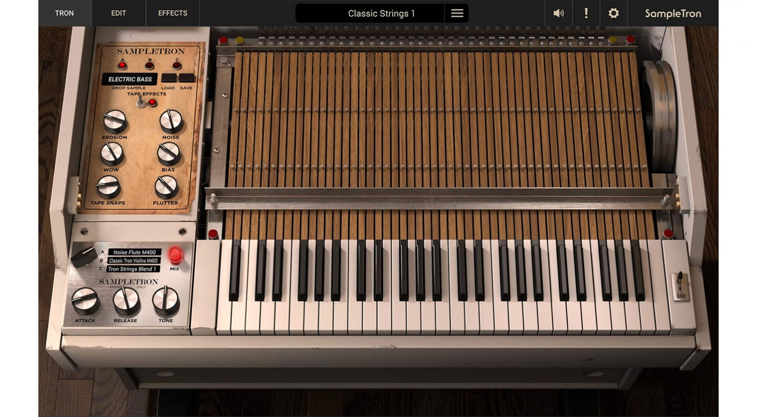 SampleTron 2: 8GB of vintage tape-based samplers - gearnews.com