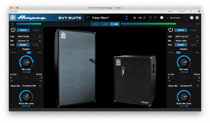 Ampeg SVT Suite: Ampeg's first in-house virtual bass amp rig - gearnews.com