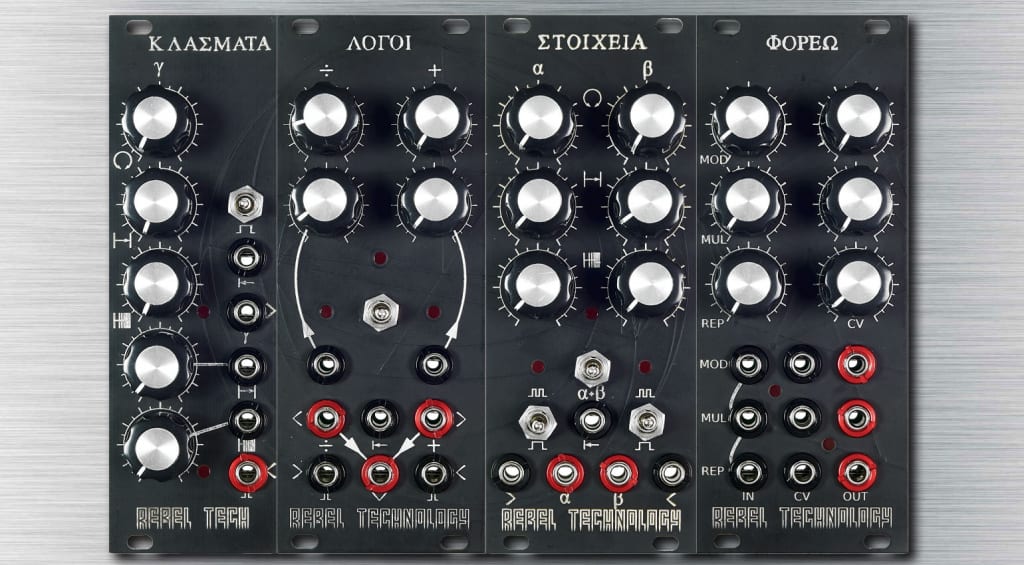 Rebel Technology Black Edition modules revitalised by Befaco - gearnews.com
