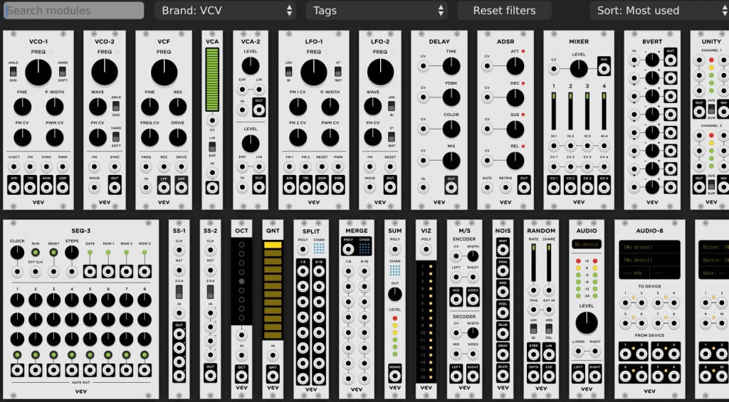 Eurorack emulation VCV Rack V2.0 development update - gearnews.com