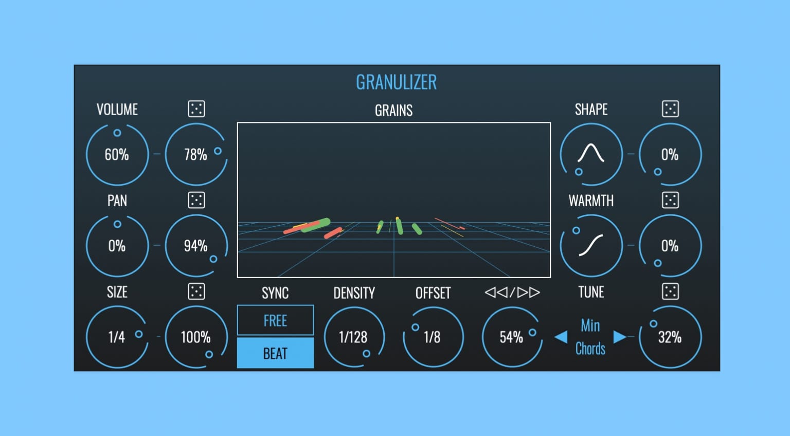 BLEASS Granulizer plug-in: grains, randomization and 3D visuals - gearnews.com