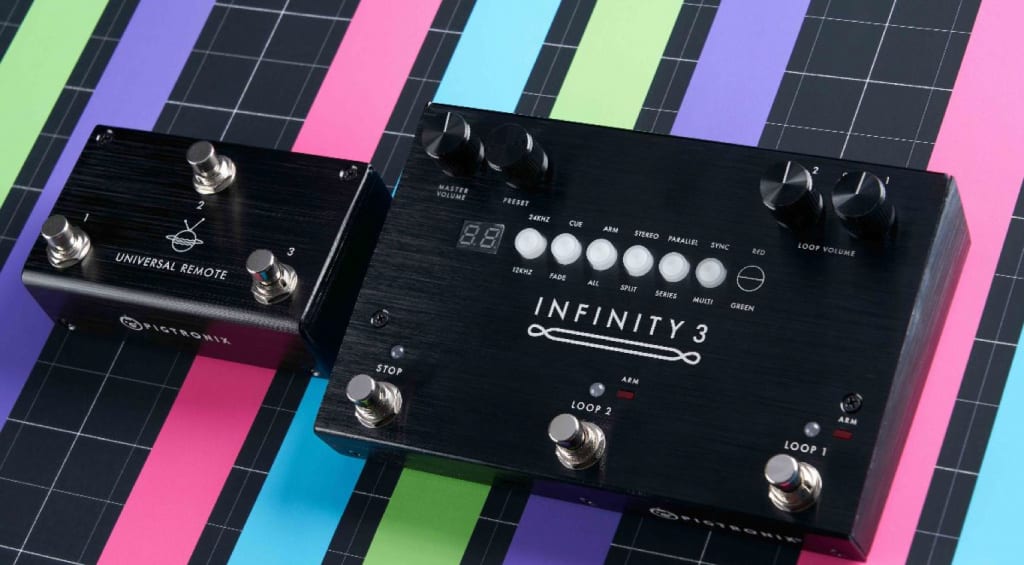 The new Pigtronix Infinity 3 Deluxe Looper and Universal Remote take ...