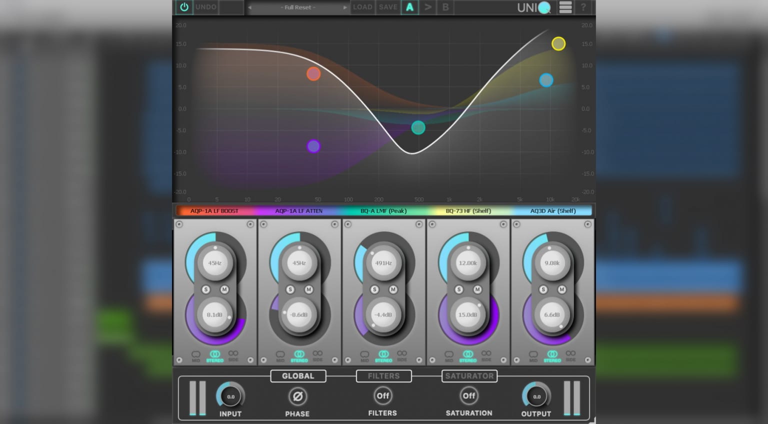 Red Rock Sound uniQ plug-in: blend 30+ filters from classic analog EQs ...