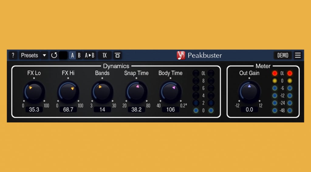 Voxengo Peakbuster: Multi-band transient booster and harmonic enhancer ...