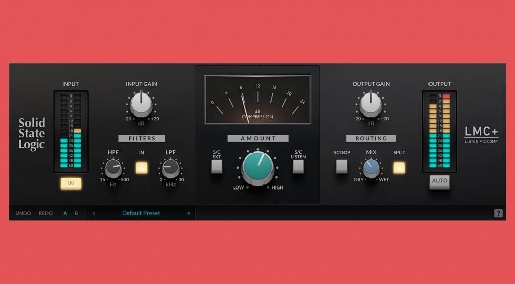 SSL LCM+: The Series 4000E Listen Mic Compressor as a plug-in ...