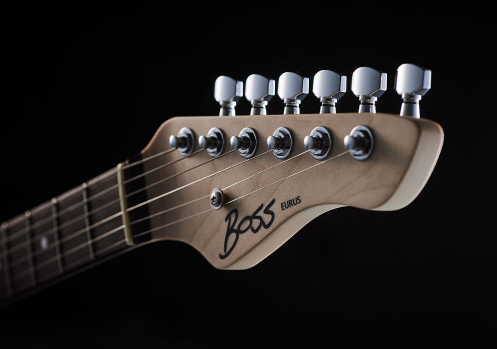 Boss EURUS GS-1 - the company's first ever electric guitar with built ...