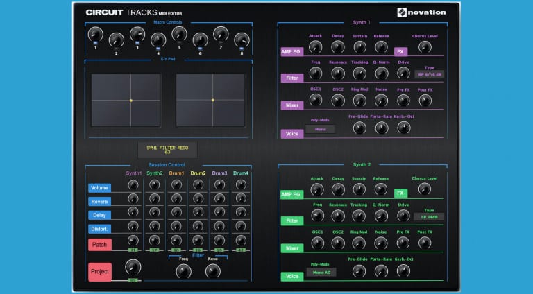 Momo Müller presents control software for the Novation Circuit and ...