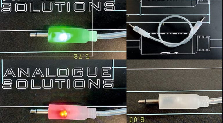 Analogue Solutions lights up modulations with LED CV patch cables ...
