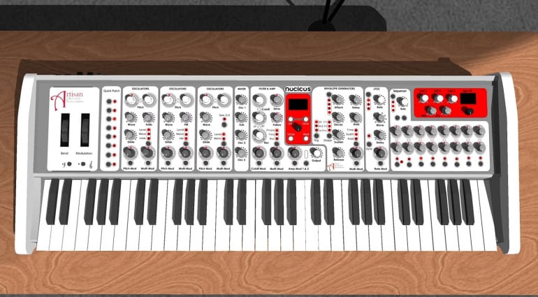 Nucleus, a charming, capable new analog hybrid synthesizer, is now on Kickstarter - gearnews.com