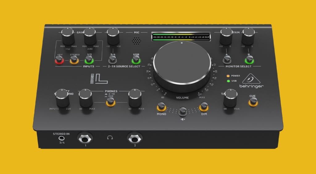 Behringer STUDIO L controller and interface: Who’s got the bigger knob ...