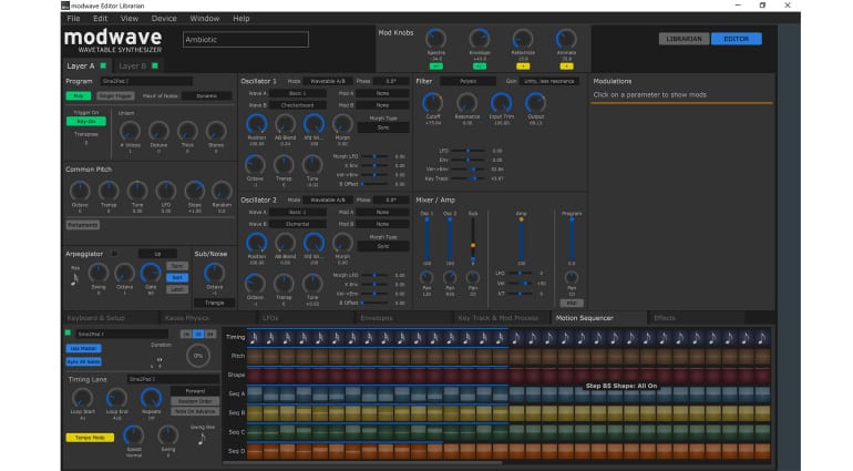 Review: Korg Modwave Wavetable synthesizer - gearnews.com
