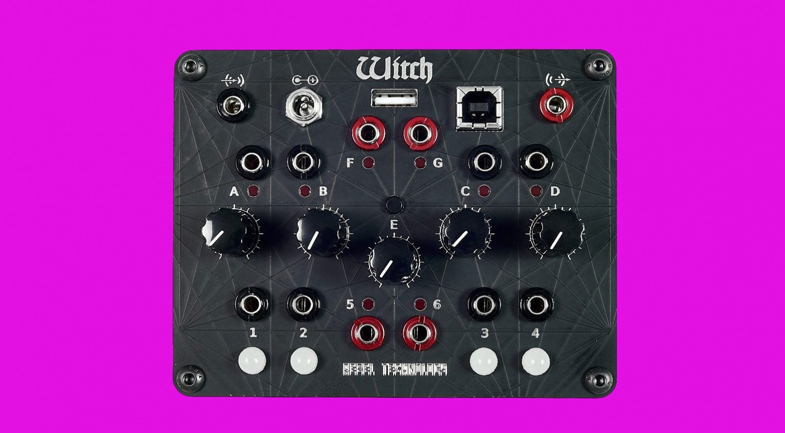 Rebel Technology Witch: 4 engine polyphonic synthesizer with ...