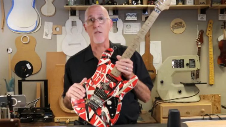 Watch Eddie Van Halen's Guitar Tech Tom Weber set up a Frankie ...