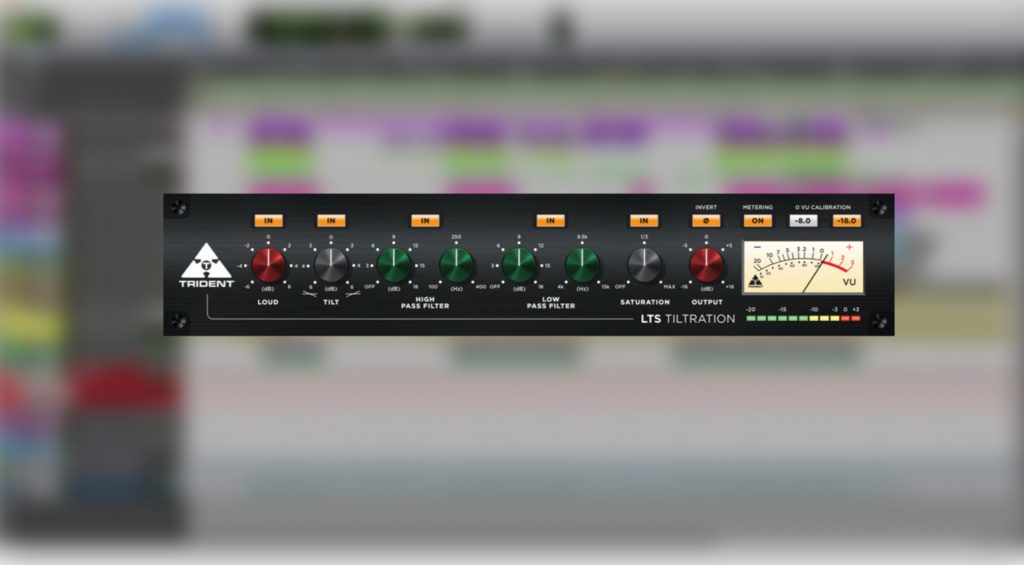 LTS Tiltration: new saturation and tilt equalizer plug-in by Trident ...