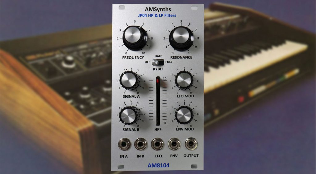 AMSynths AM8104 pulls the Jupiter-4 filters into Eurorack - gearnews.com