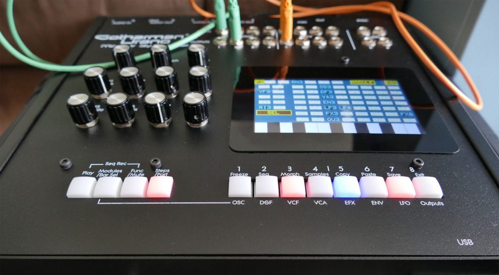Pluto: beautifully modern mini modular synthesizer - gearnews.com