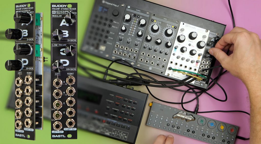 Superbooth 2021: Bastl Instruments BUDDY your new stereo mixing best ...