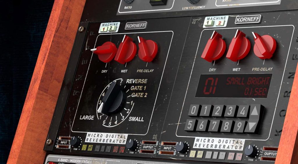 Korneff Audio Micro Digital Reverberator: 80s budget reverbs for your ...