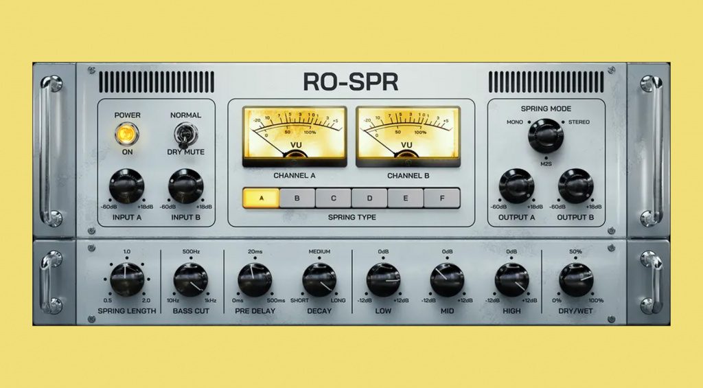 Black Rooster Audio RO-SPR: Six vintage spring reverbs in one plug-in ...