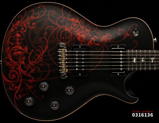 20 hand painted PRS Custom Tremonti Joe Fenton Limited Editions ...