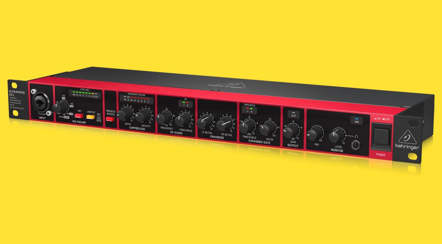 Behringer Ultravoice UV1: Vocal channel strip meets audio interface ...