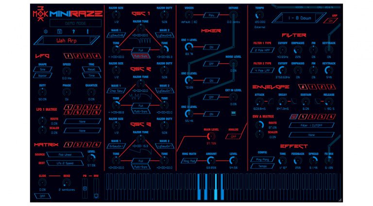 MOK Miniraze: Wave-slicing synth for uniquely baffling future-retro ...