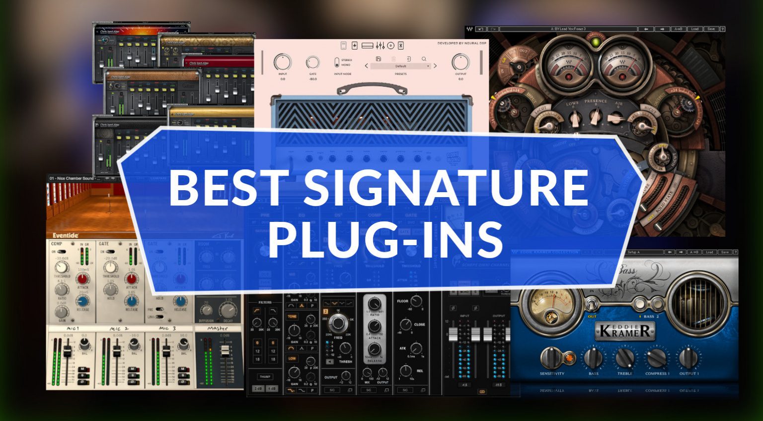 Best Signature Plug-ins: 6 great mixing plug-ins by Waves, Softube ...