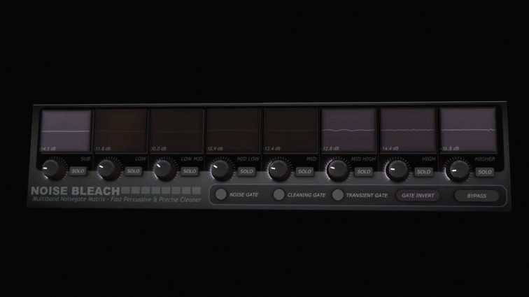 FKFX Noise Bleach: multi-band noise gate plug-in - gearnews.com