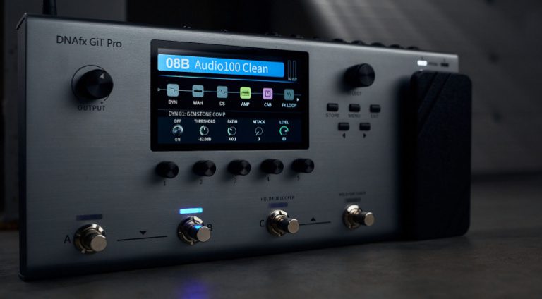 DNAfx GiT Core: Compact Multi-FX pedal from Harley Benton - gearnews.com