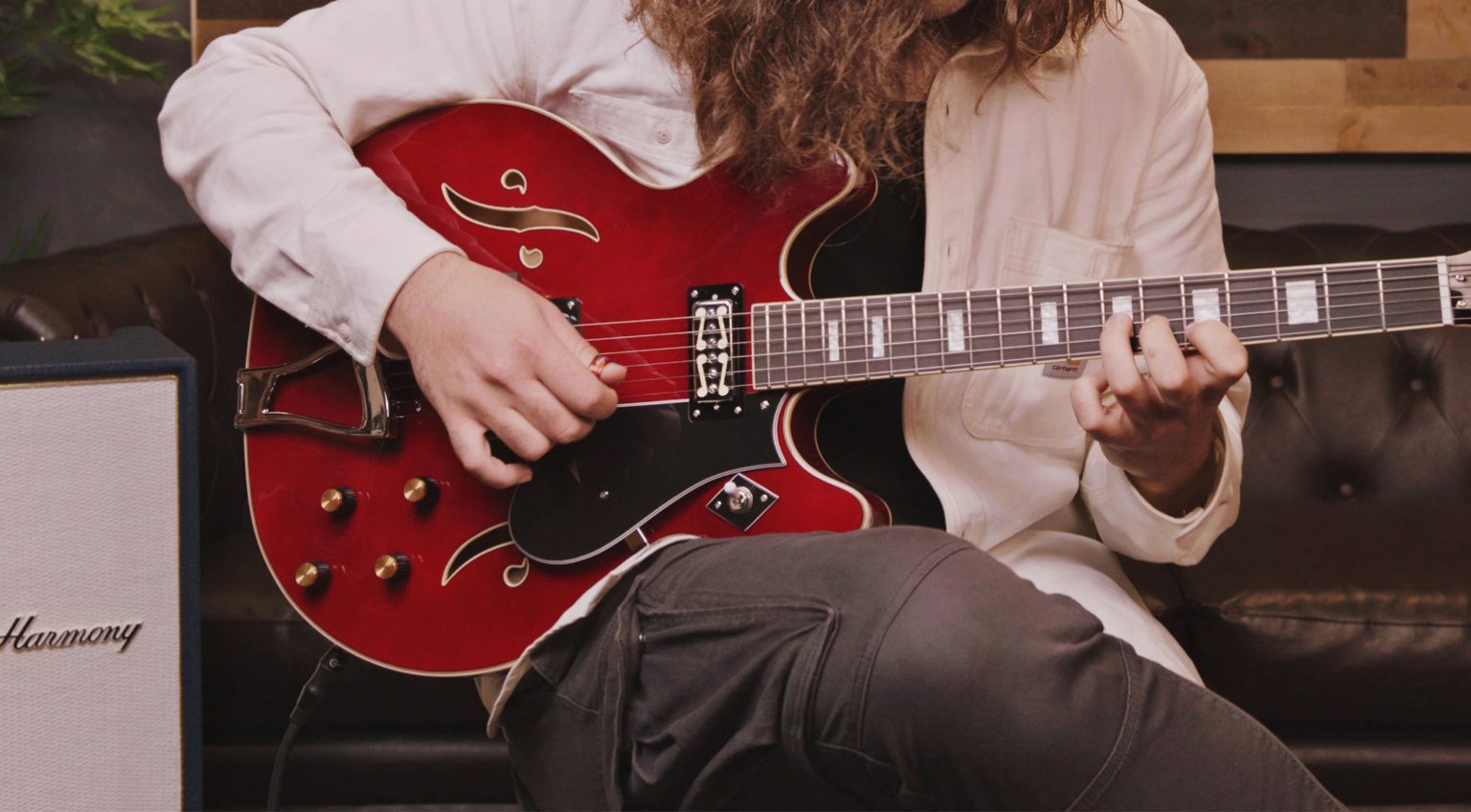 Harmony reissues the semi-hollow H72, first launched in 1966 - gearnews.com