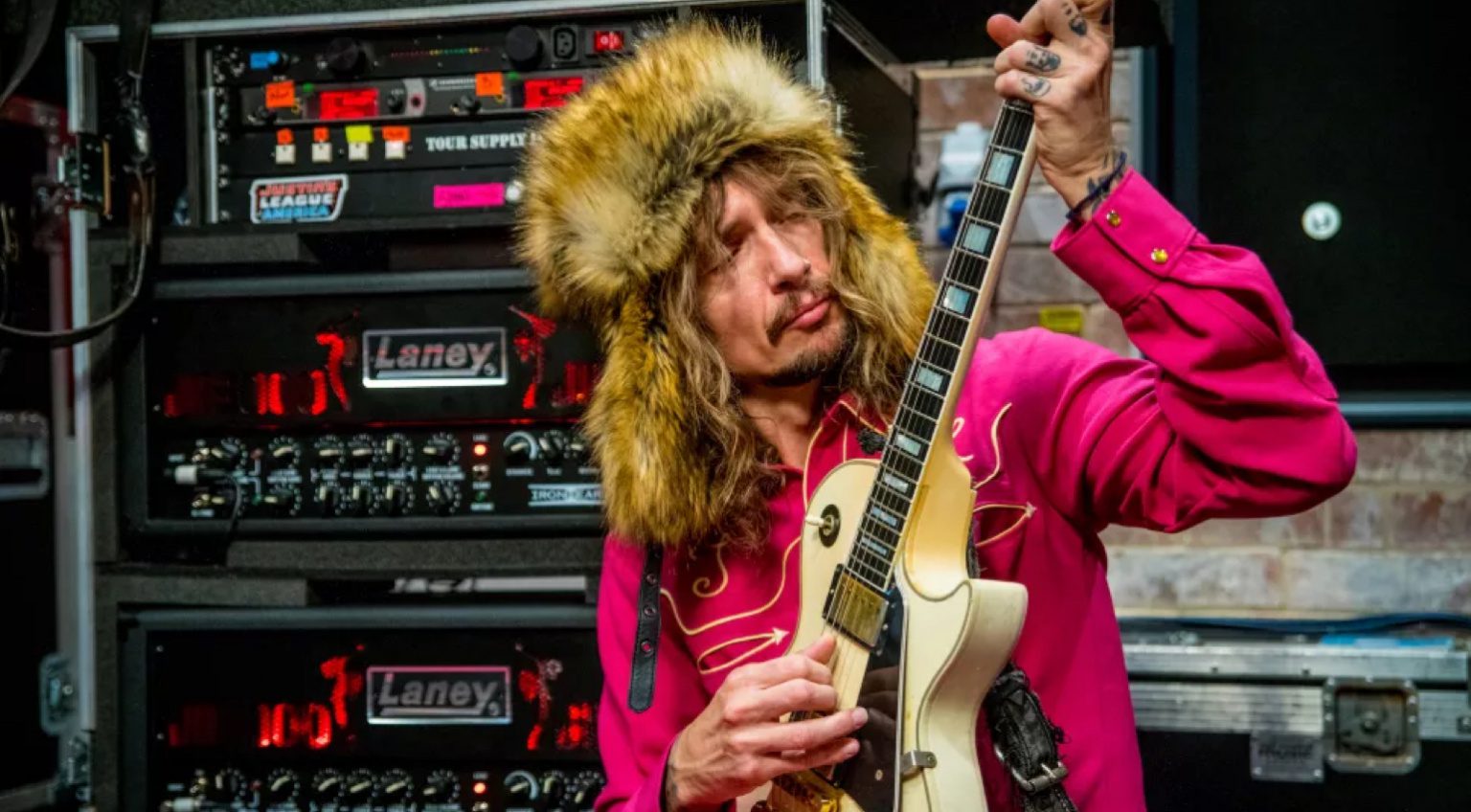The Darkness frontman Justin Hawkins moves to Laney with new JH3000 amp ...