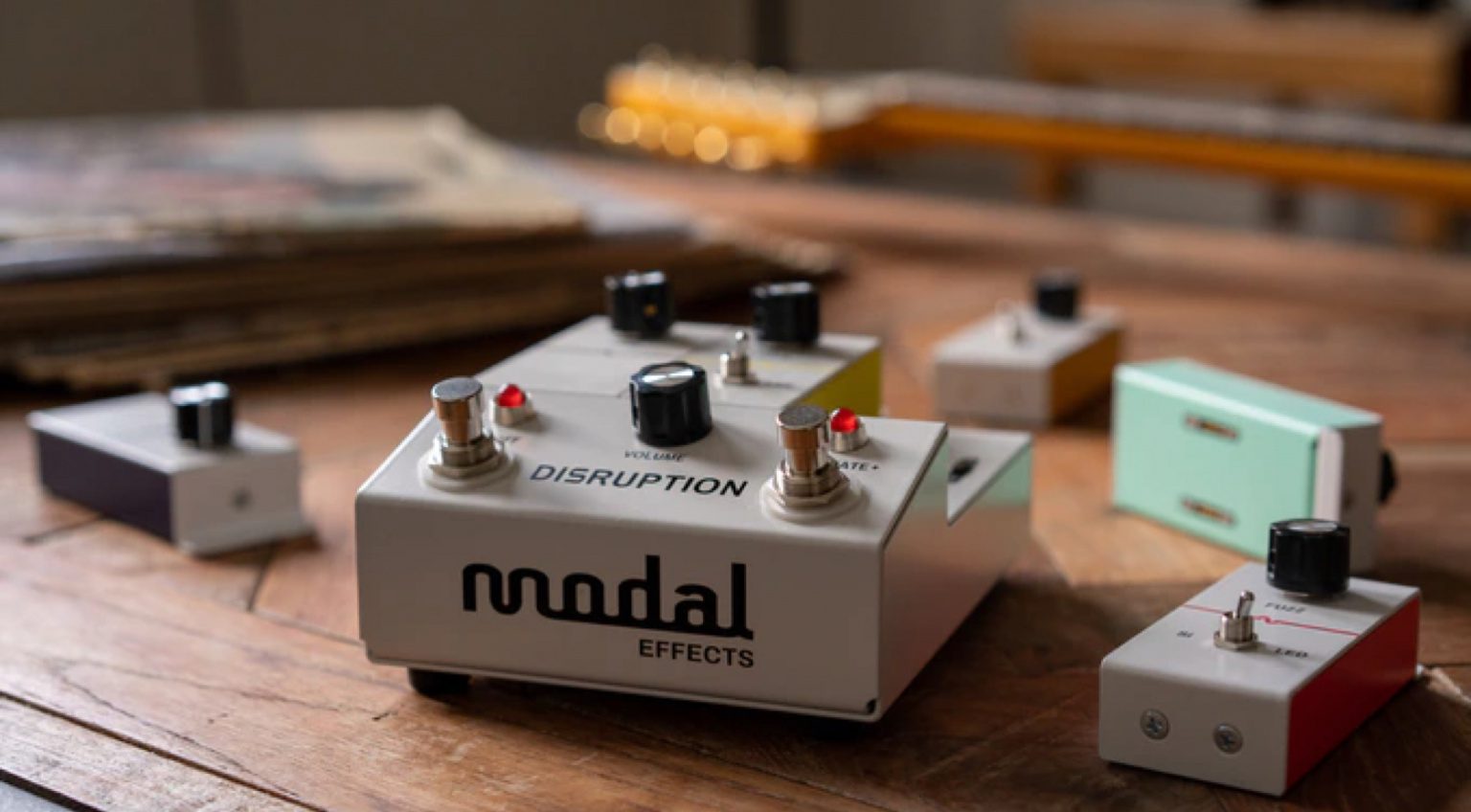 Modal Effects DISRUPTION: A modern day modular guitar pedal - gearnews.com
